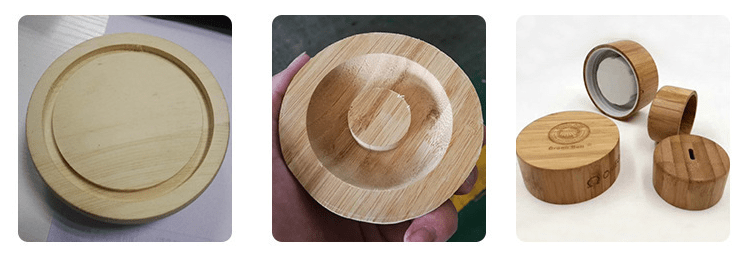CNC Drilling Machine for making bamboo jar lid | LDS Manufacturer